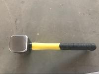China French Type Firefighter Rescue Tool Stoning Hammer With Plastic Coating Handle for sale