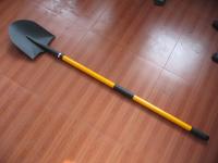 China Painted Shovel Firefighter Rescue Tool With Fiber Glass Handle S503L for sale