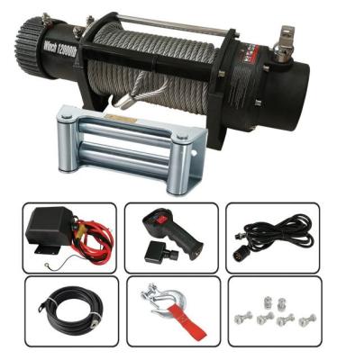 China Electric Winch 12000lbs SC12000X Hawse Fairlead for sale