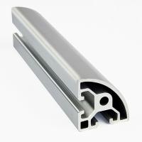China 6063 Structural Aluminum Extrusions Curved T Slot Profile for 3D Printer for sale