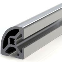 China 6063 Structural Aluminum Extrusions Curved T Slot Profile for 3D Printer for sale