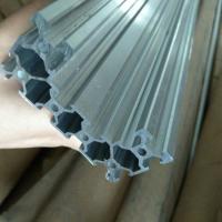 China V Slot Aluminum 6063 T-5 C Beam Liner Rail 250mm - 1500mm Long Silver Anodized for sale