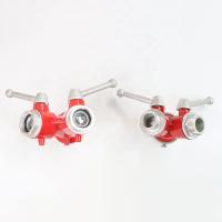 China Aluminum Or Brass Safety Equipment Rescue Tools Red Paint Finished Fire Water Divider for sale