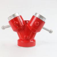 China Aluminum Or Brass Safety Equipment Rescue Tools Red Paint Finished Fire Water Divider for sale