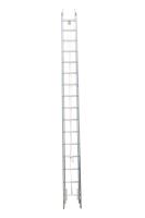 China 2 Section Aluminum Extension Ladder Customize Length 9m 12m 15m Rescue for sale