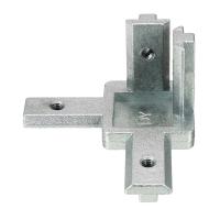 China 3 Way 90 Degree Inside Corner Connector Joint Bracket For 4040 Series for sale
