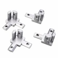 China 3 Way 90 Degree Inside Corner Connector Joint Bracket For 4040 Series for sale