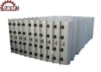 China Anodizing Vertical Opening 2000*2000 Aluminum Shutter Doors for sale
