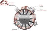 China 450L/min 7.5KW 1440r/Min Air Compressor Pump JM450PL for sale