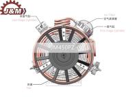 China JM450PZ 450l/min 1440r/min Firefighter Air Compressor for sale