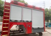 China Anti Rust Fire Truck Compartment Aluminum Body Fire Truck Parts for sale