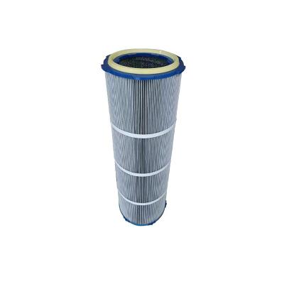 China Fiberglass Industrial Dust Collector Cartridge Filters 95% Efficiency for Metal & Wood Processing for sale
