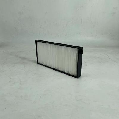 China Rectangular Construction Machinery Air Conditioning Filter 3.5-5cm Height with High Filtration Efficiency and ISO9001 Certification for sale