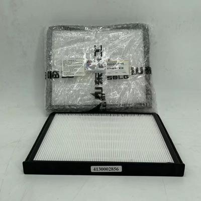 China 4130002856 Rectangular AC Air Filter Replacement with 99% Filtration Efficiency and ISO9001 Certification for sale