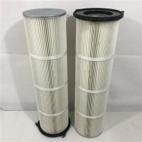 China Fiberglass Cartridge Dust Collector Filter 1 Micron Grade with 0.5 lbs Weight for Industrial Air Filtration for sale