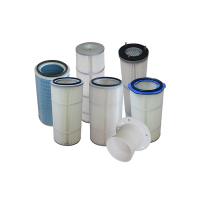 China 1UM Filter Grade Dust Extractor Cartridge with 99.97% Efficiency for Industrial Air Filtration Systems for sale