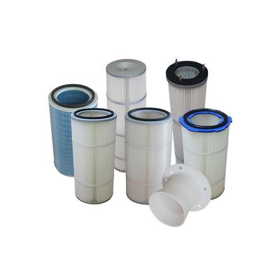 China 1UM Filter Grade Dust Extractor Cartridge with 99.97% Efficiency for Industrial Air Filtration Systems for sale