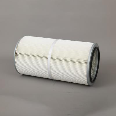 China Industrial Dust Collector Filter Cartridge 1UM Grade with 95% Efficiency and 1 Year Warranty for sale