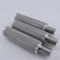 China Stainless Steel High Precision Filter Cartridge 0.5-200 Microns 150°C For Industrial Water Treatment for sale