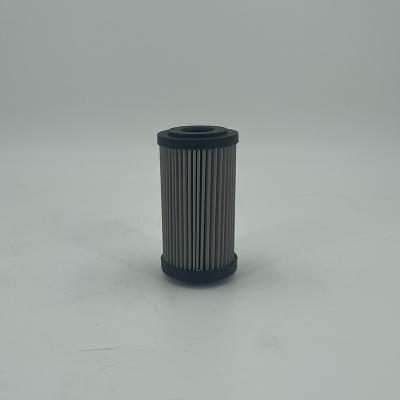 China Wrapped Stainless Steel Frame Hydraulic Oil Filter Glass Fiber 2000-4000h Life Standard Size for sale