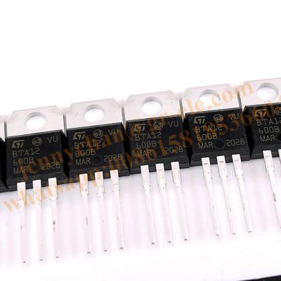 China Bta12-600b Bidirectional thyristor BTA12 12A/600V is directly inserted into TO-220 for sale