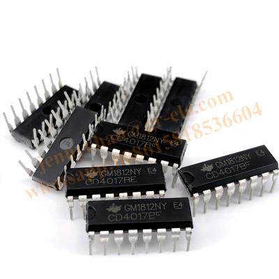 China The new original CD4017BE logic-counter divider is inserted into DIP-16 for sale