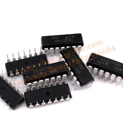 China New original CD4071BE CD4071 in-line DIP-14 logic chip/binary counting chip for sale