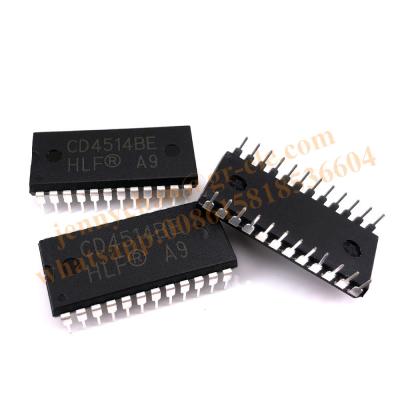 China New original CD4514BE DIP24 logic chip signal switch chip for sale