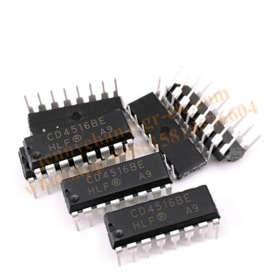 China New original CD4516BE CD4516 in-line DIP-16 binary logic IC for sale