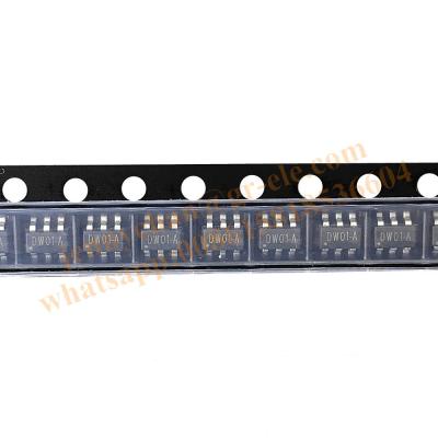 China DW01A DW01-A patch SOT23-6 mobile power supply lithium protection chip for sale