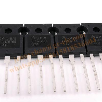 China FGH75T65SQDT TO-247 welding machine inverter IGBT single pipe 75A 650V for sale