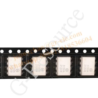 China FOD3150ASD Silk Screen 3150A patch SOP-8 logic output photocoupler for sale