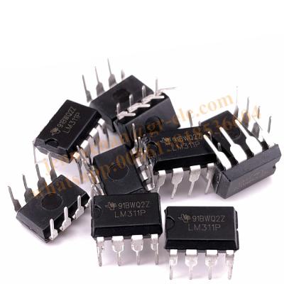 China New original in-line LM311P DIP-8 analog comparator IC chip for sale