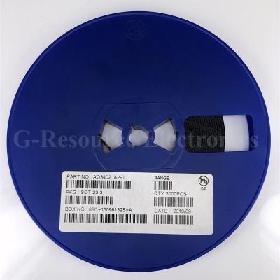 China SMD Mosfet Transistor AO3400A AO3401 AO3402 A29T SOT-23 N Channel 30V 4A Ta 1.4W Ta for sale