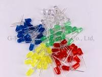 China 0.06W 5mm Light Emitting Diode White Red Yellow Blue Green 1.6*0.8*0.6mm for sale