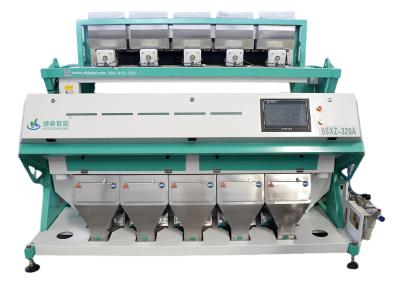 China Agglomerates Vibrating Rice Colour Sorter Machine 6 Channels High Performance for sale