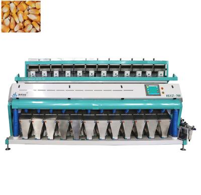 China Intelligent Grain Corn Sorting Machine 7kwh 11-19 T/H High Accuracy 99.99% for sale
