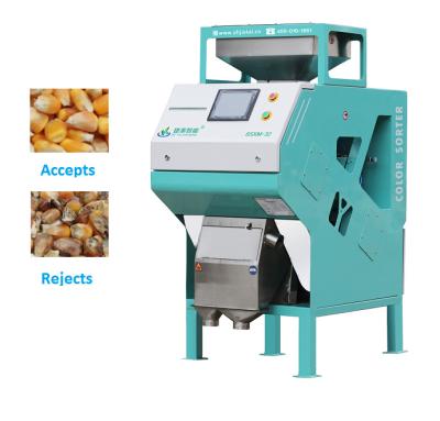 China LED Light Intelligent CCD Cereals Corn Color Sorter Multi Usage for sale