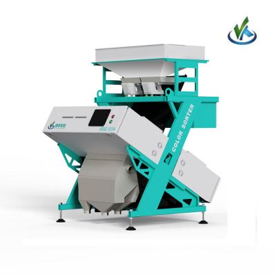 China Intelligent CCD RGB 2 Chutes Rice Color Sorting Machine 1.6-3.0 T/H for Rice Mill for sale