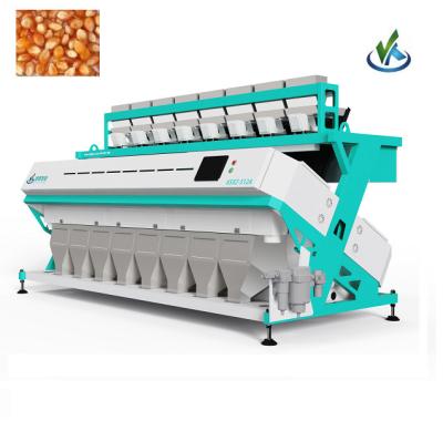 China CCD Grains Creals Nuts Beans Color Sorting Machine 8 Chute 512 Channels for sale