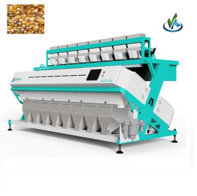 China Eight Chute Grain Color Separator Machine 6SXZ-512A 99.99% Accuracy CCD Camera for sale