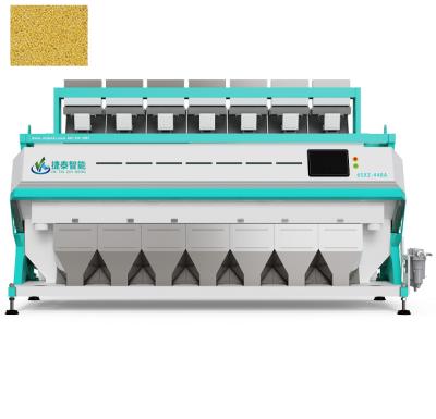 China Intelligent CCD Camera White Rice Separator Machine 7 Chute 448 Channels 5-7 T/H for sale