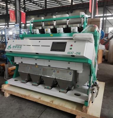 China 4 Chute 256 Channel CCD Rice Color Sorter Machine for White Brown Black Rice Sorting for sale
