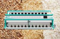 China 12 Chute Multi Function Rice Color Sorter Machine 11-19 T/H High Accuracy for sale