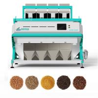 China 4 Chutes 256 Channel Rice Sorter Machine For Processing Rice High Efficiency for sale