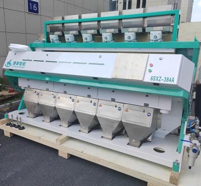 China 384 Channel Corn Wheat Color Sorting Machine 6SXZ-384A 220V 4-8 T/H for sale