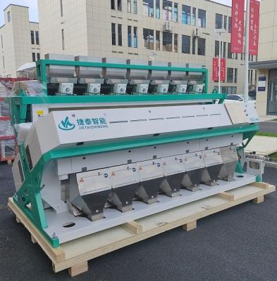 China 7 Chutes Pepper Color Sorter Machine 448 Channels High Accuracy 220V 50Hz for sale