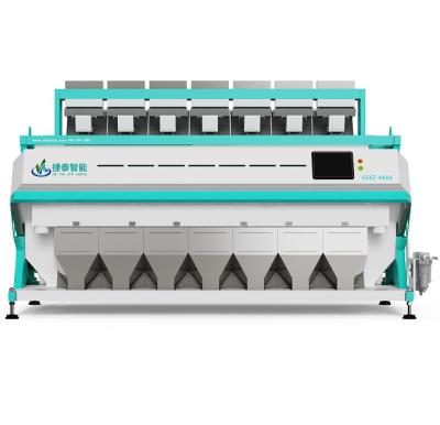 China High Definition Corn CCD Color Sorter 448 Channels 5-7 T/H Sorting Machine for sale