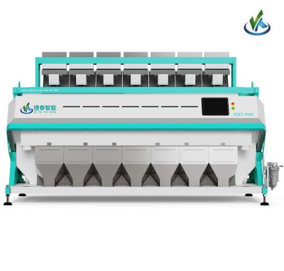 China Brown Rice Color Sorter Separator 448 Channels Rice Grain Processing Machine 5-7 T/H for sale