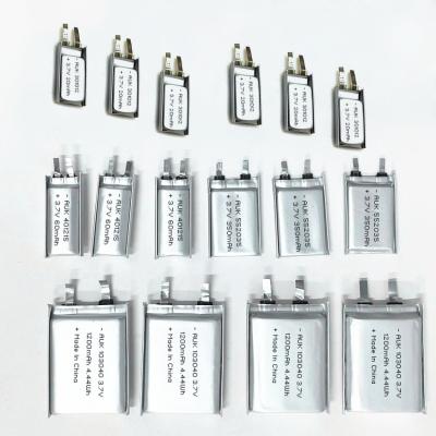 China 103040 Lithium Polymer Battery Intelligent 3.7V 1200mAh LiPo Battery for sale